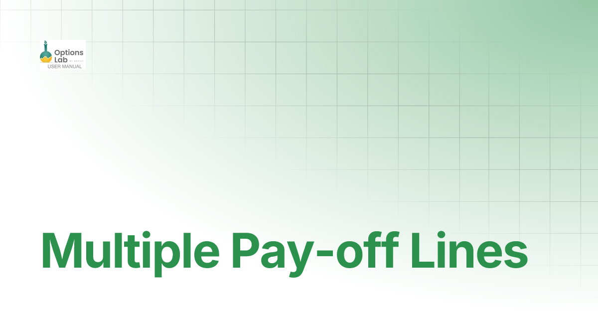 Multiple Pay-off Lines | OptionsLab | User Manual